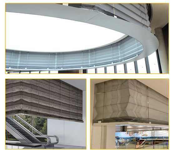 AC & DC rolling shutter door motor Automatic smoke curtain